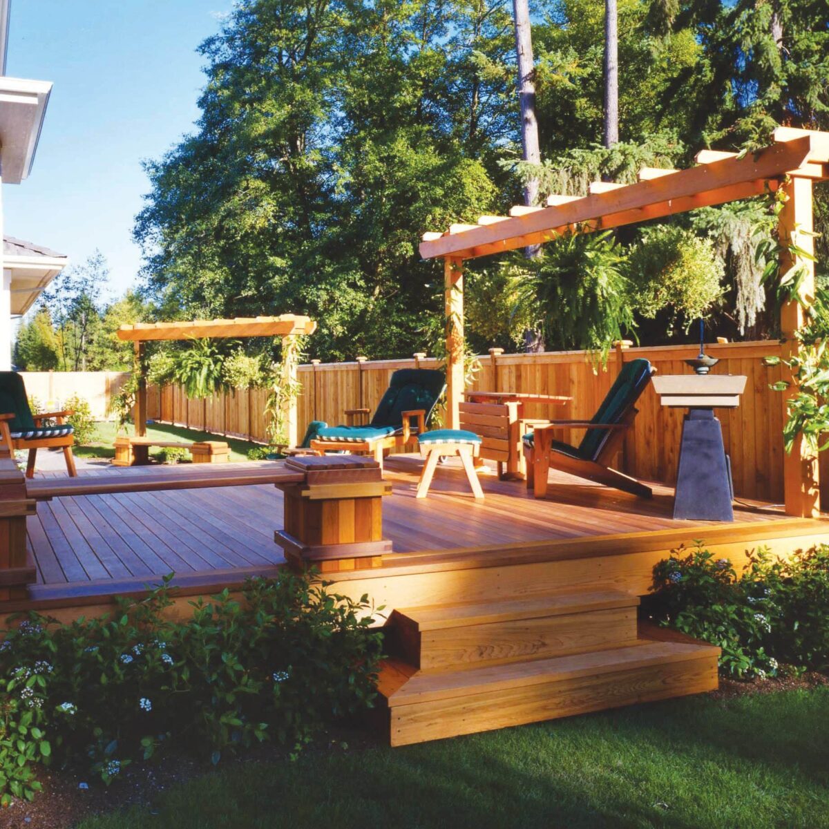 Cedar Decking & Handrail - Weekes Forest Products