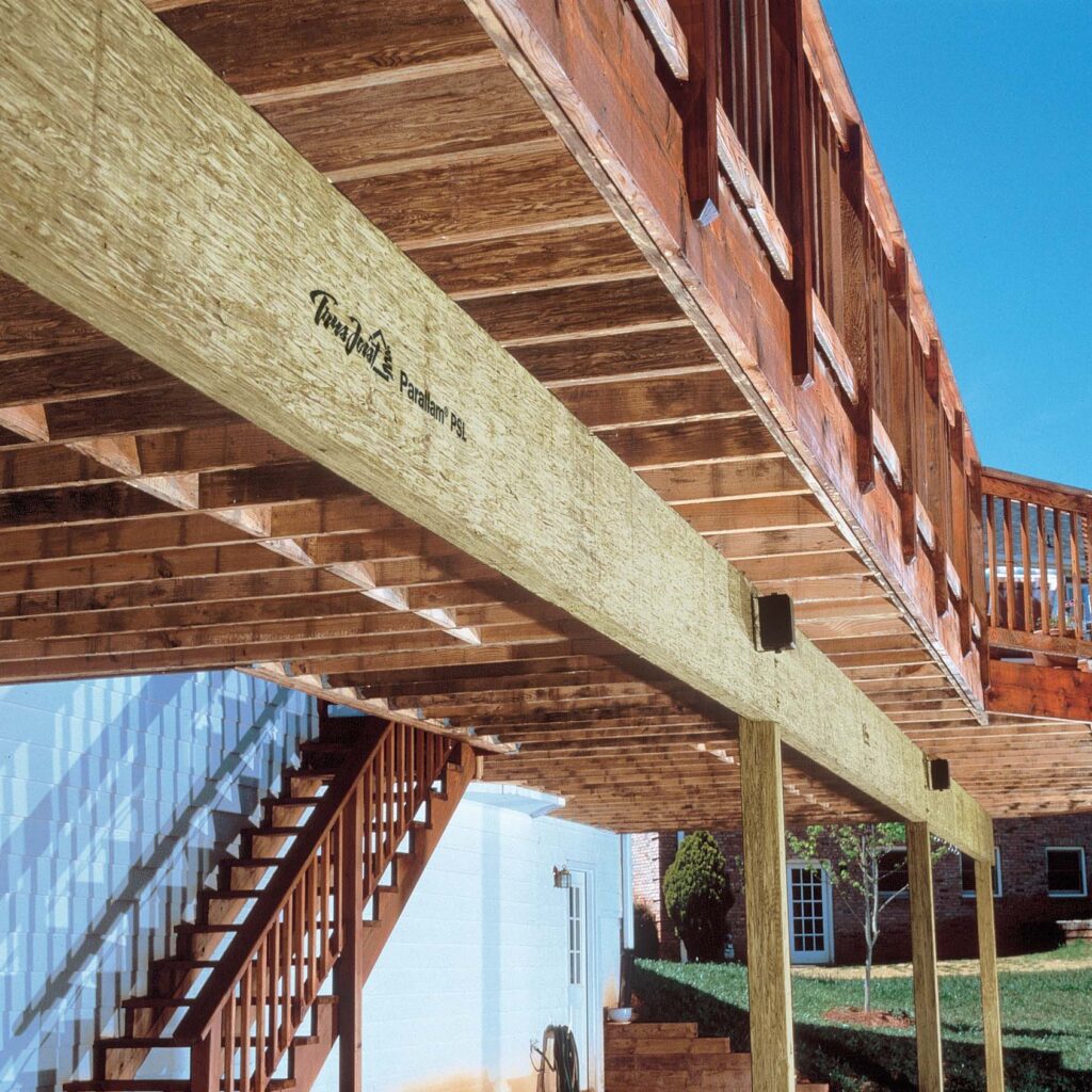Treated Parallam® Beams, Columns & Headers - Weekes Forest Products